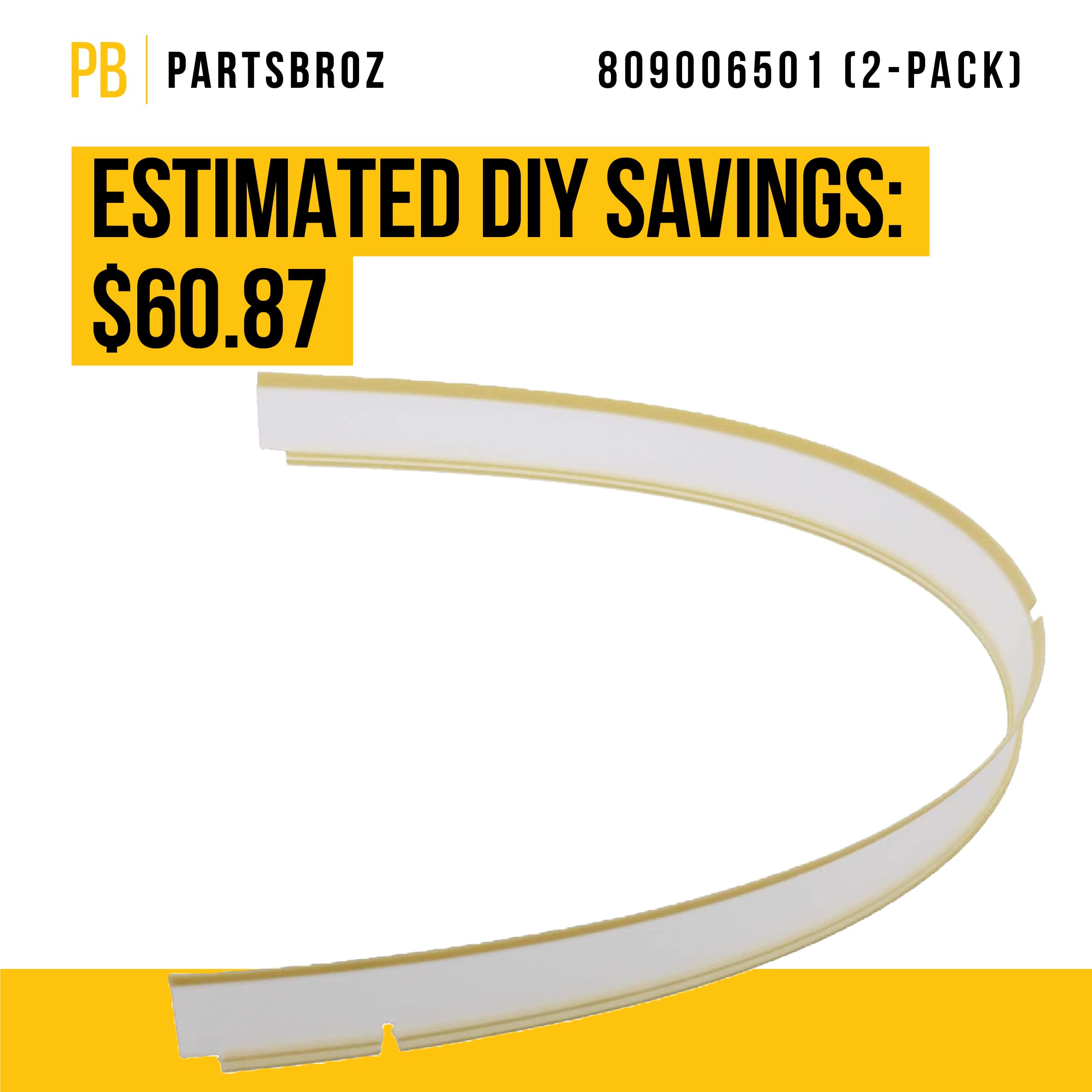 809006501 Door Seal Bottom Gasket – PartsBroz